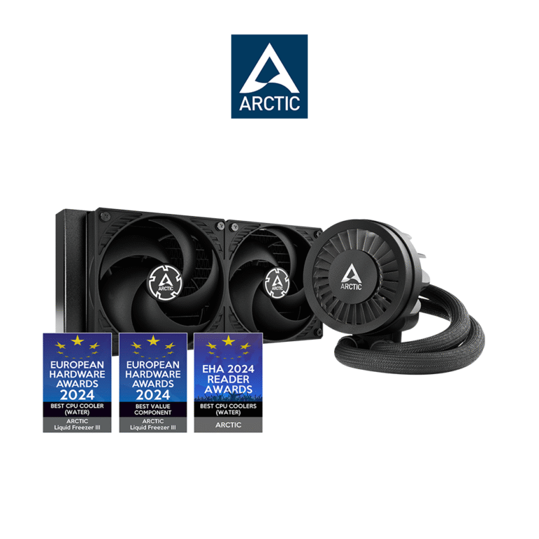 Arctic Liquid Freezer III 240 AIO CPU Liquid Cooler (Black) – Go-Tech ...