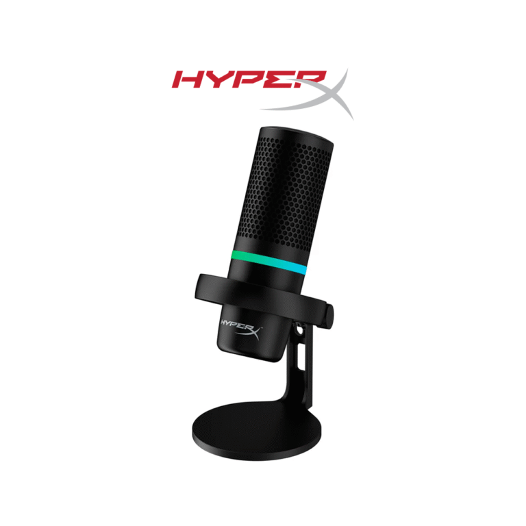 HyperX DuoCast – USB Gaming Microphone RGB Lighting (Black) – Go-Tech ...